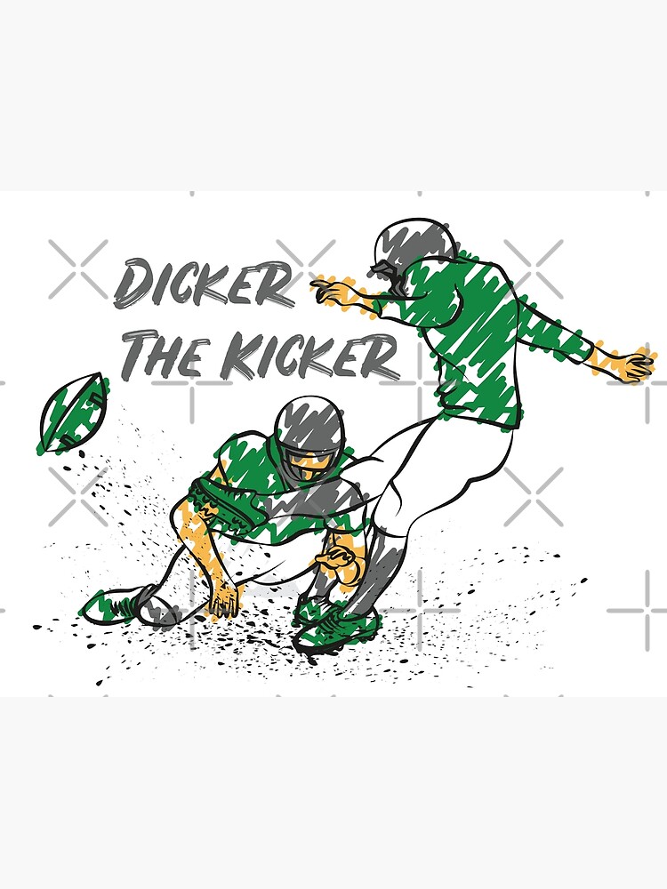 "Dicker the Kicker" Poster for Sale by South Street Threads | Redbubble
