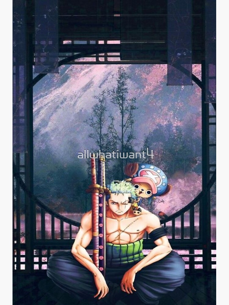 " Roronoa Zoro Design" Sticker for Sale by allwhatiwant4 | Redbubble