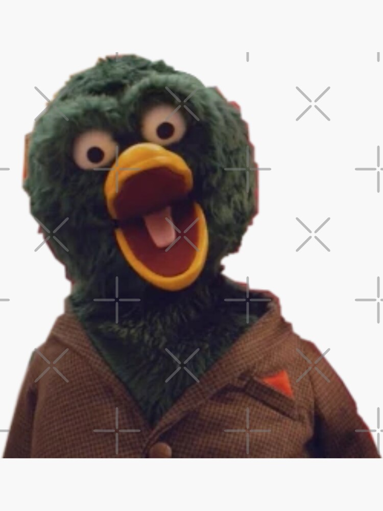 "Dhmis Shouting Duck Guy" Sticker for Sale by saacollection | Redbubble