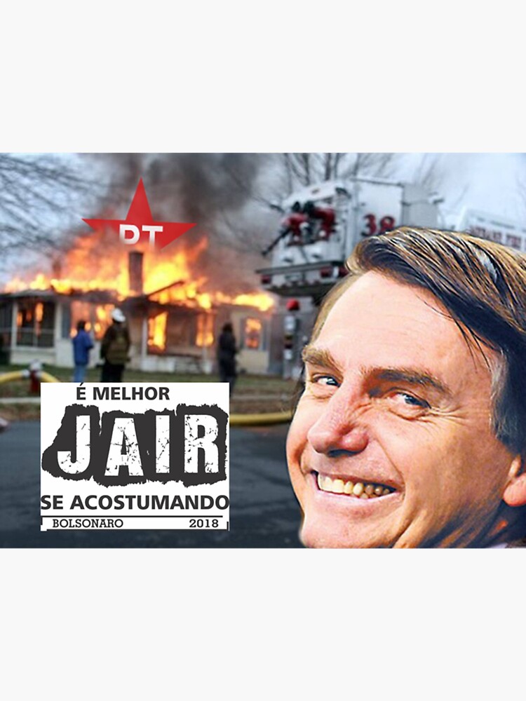 "Bolsomito, Bolsonaro Brazil " Sticker for Sale by Yesteeyearr | Redbubble