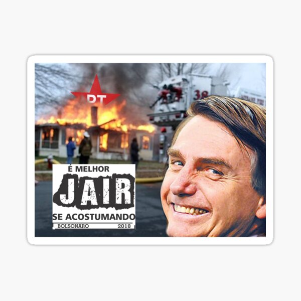"Bolsomito, Bolsonaro Brazil " Sticker for Sale by Yesteeyearr | Redbubble