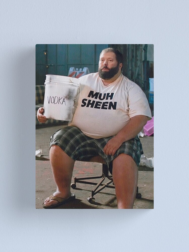 "MUH SHEEN" Canvas Print for Sale by meme-stuff | Redbubble