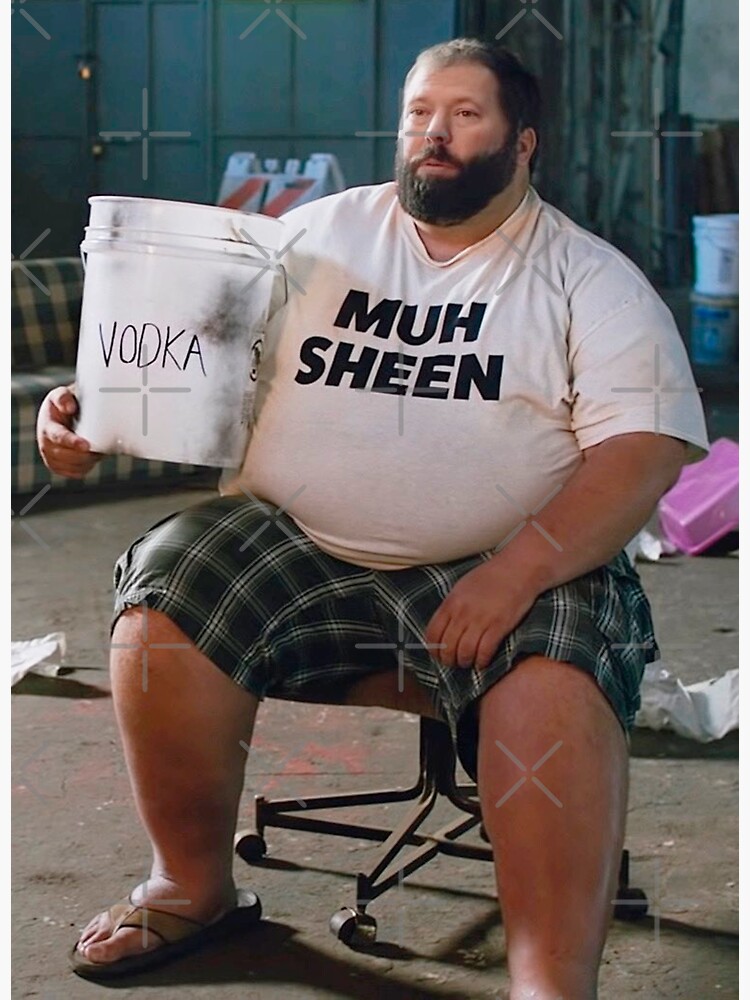 "MUH SHEEN" Sticker for Sale by meme-stuff | Redbubble