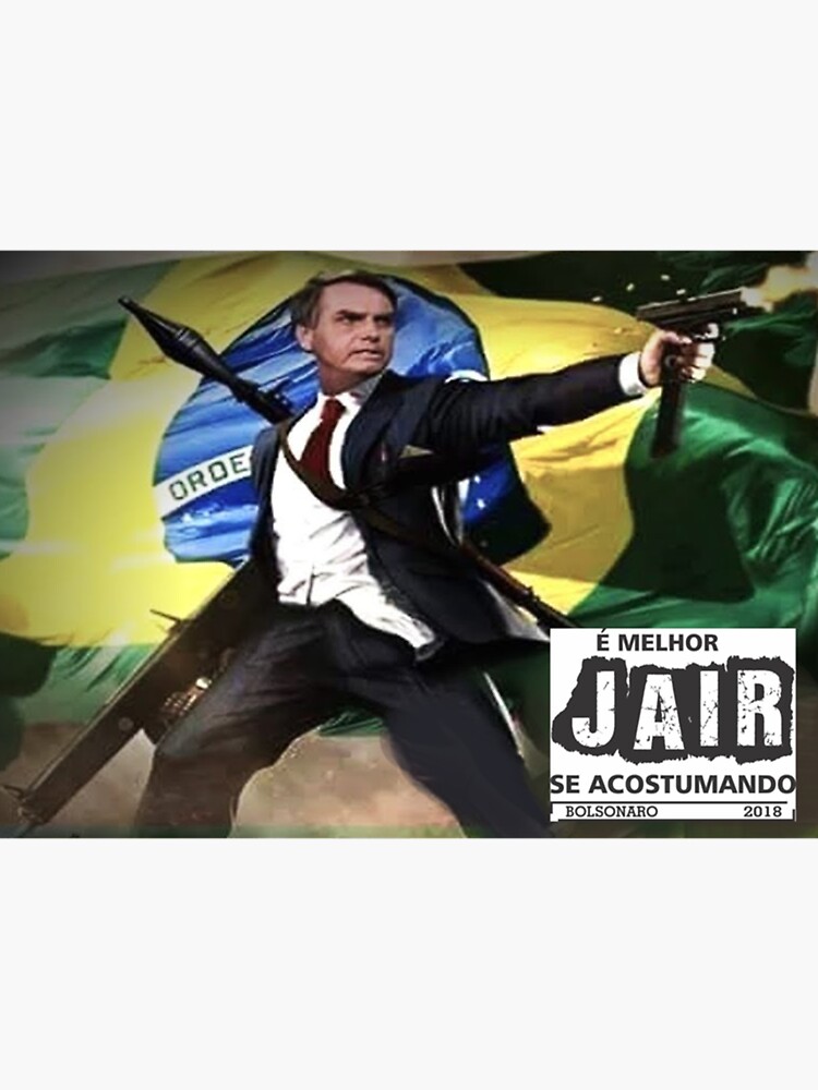 "Bolsonaro Brasil, Bolsomito, Bolsonaro Presidente " Sticker for Sale ...