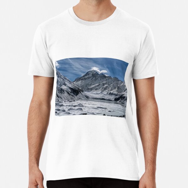 "Aoraki/Mt Cook above Hooker Lake" T-shirt for Sale by charlesk ...