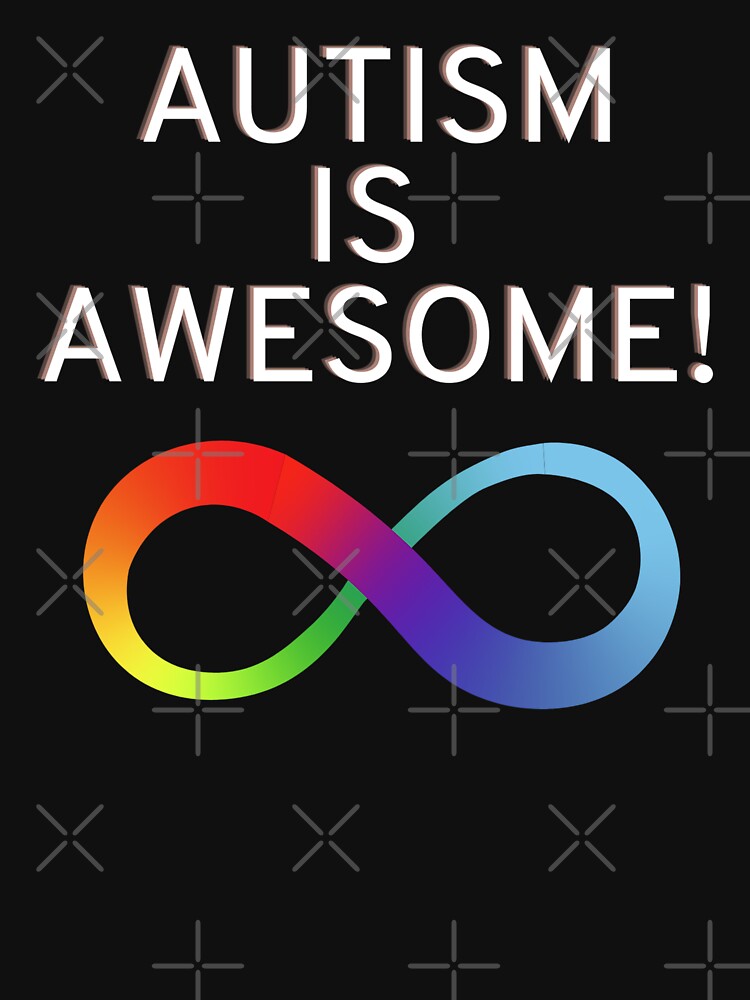 "Autism is Awesome" T-shirt for Sale by Forethoughts | Redbubble | best ...