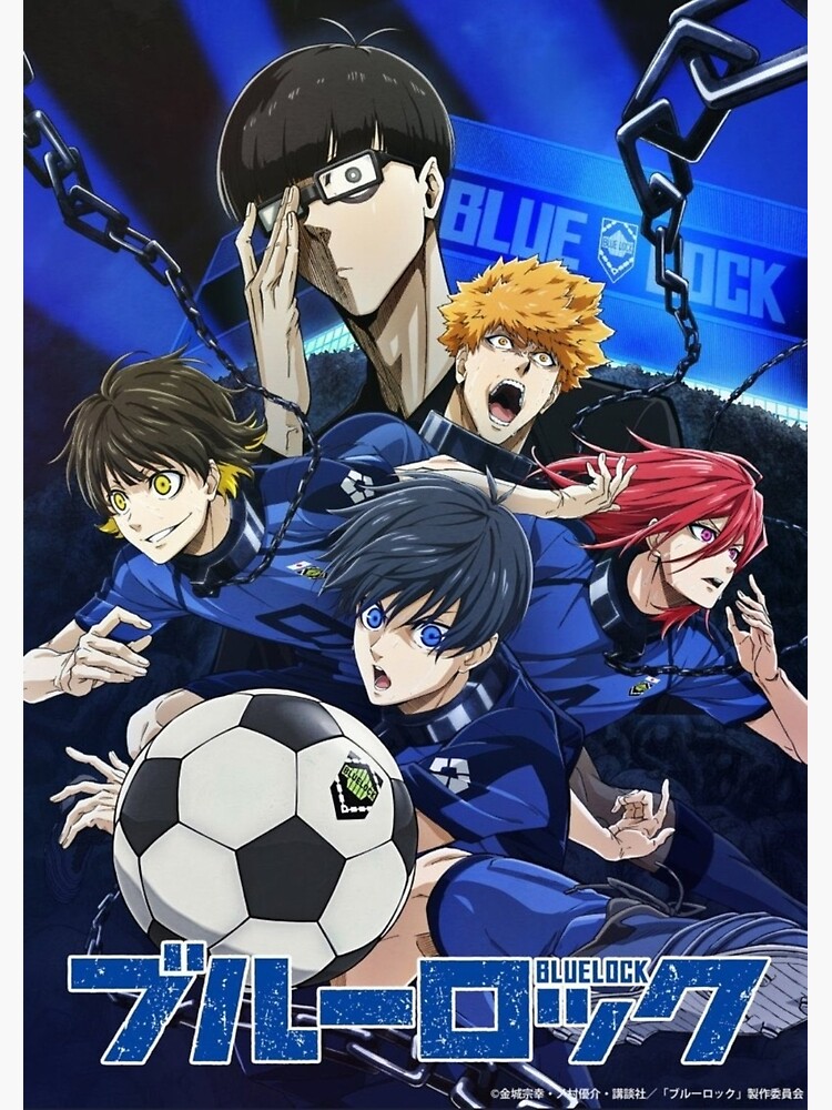 "Blue lock anime" Poster for Sale by ZORO-DESIGN | Redbubble