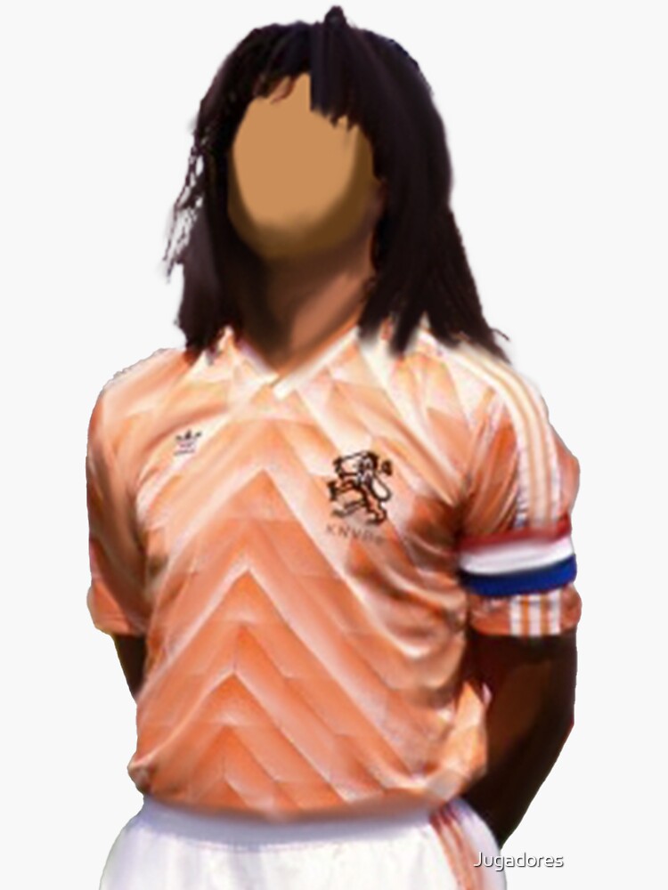 "Ruud Gullit for the Dutch National Team" Sticker for Sale by Jugadores ...