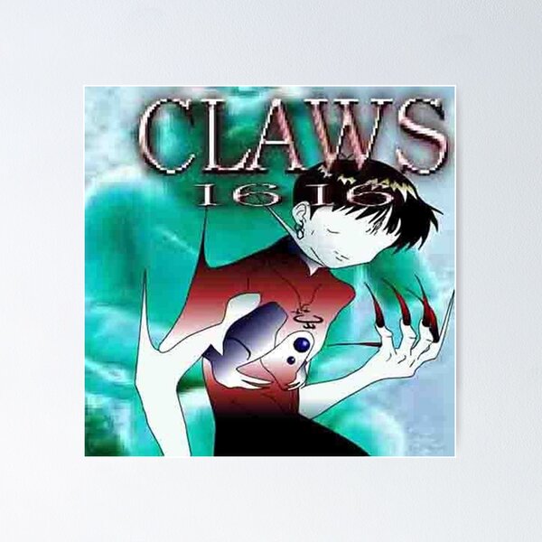 "yabujin claws 1616 " Poster for Sale by vbdullvh | Redbubble
