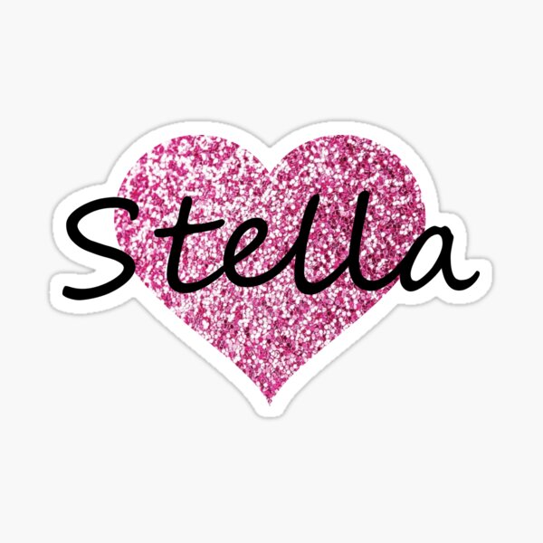 Stella Blue Stickers | Redbubble
