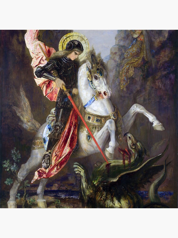 "Saint George" Sticker for Sale by mak175 | Redbubble