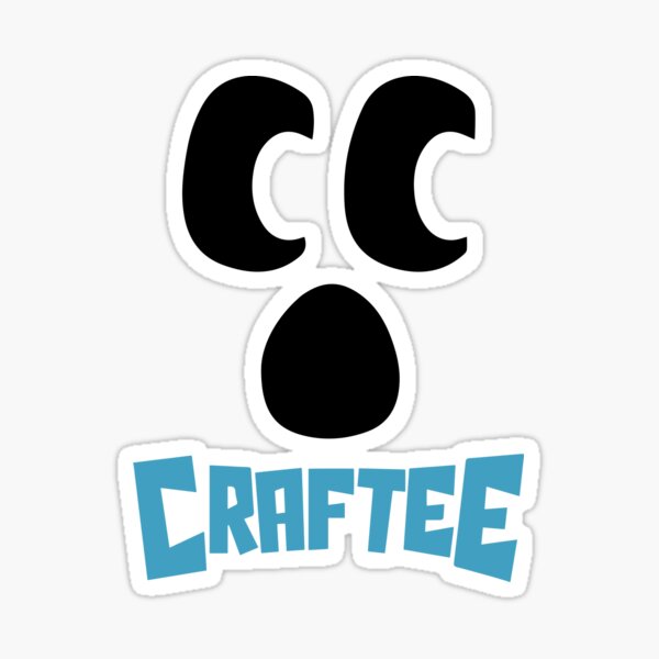 "Craftee game design" Sticker for Sale by slvdesign | Redbubble