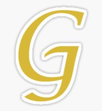 Letter G: Stickers | Redbubble