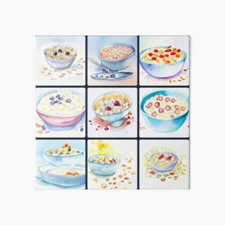 "Porridge - Eating porridge is good for you! - Food Art " Art Board ...