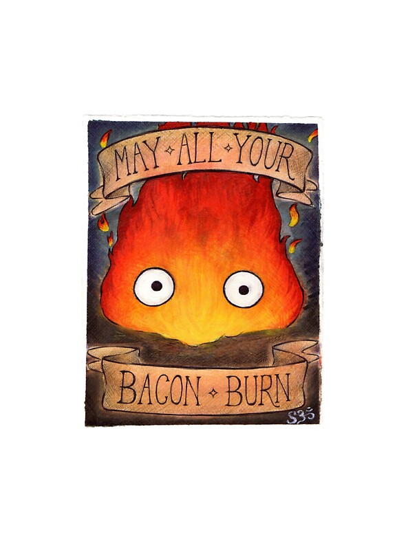 Calcifer: T-Shirts | Redbubble