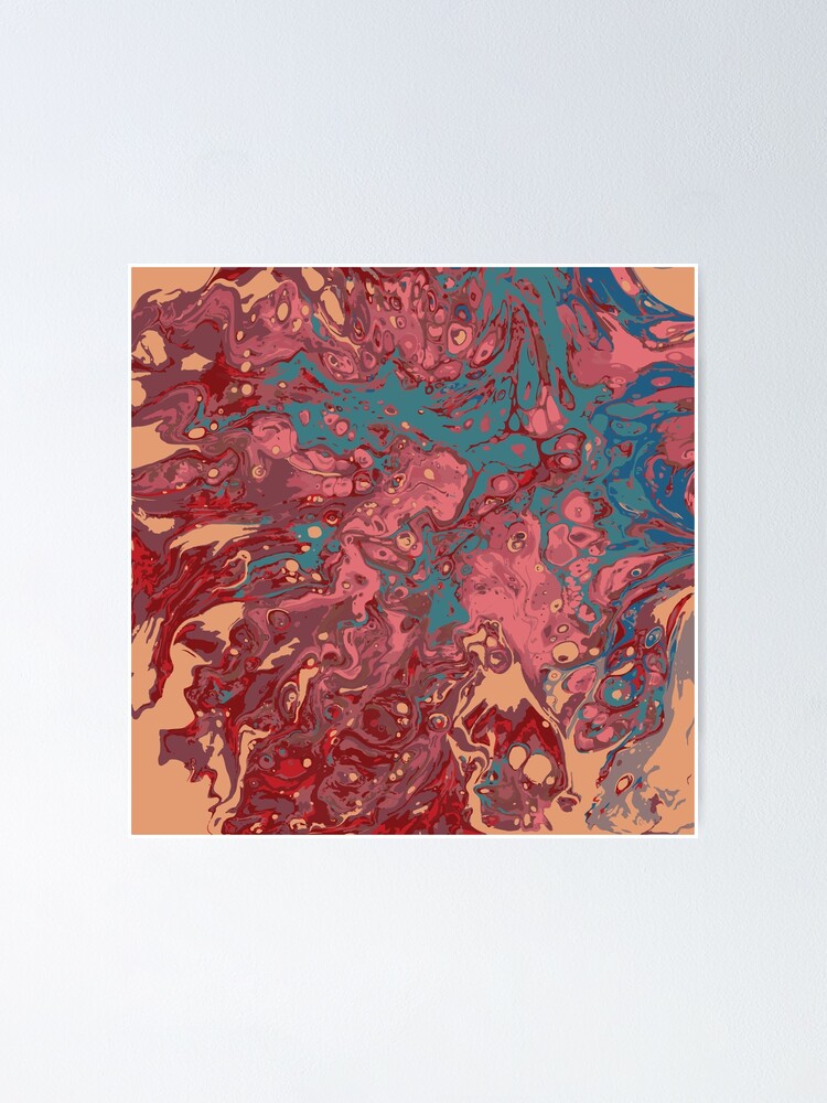 "Paint splatter" Poster for Sale by Battyvamp | Redbubble