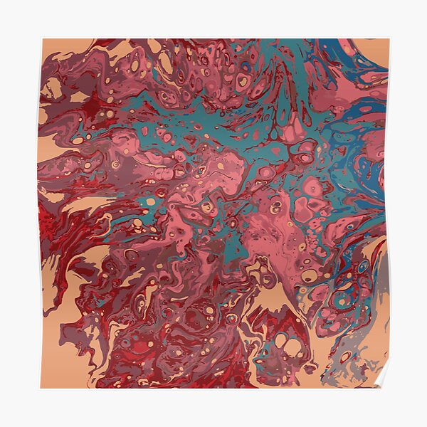 "Paint splatter" Poster for Sale by Battyvamp | Redbubble