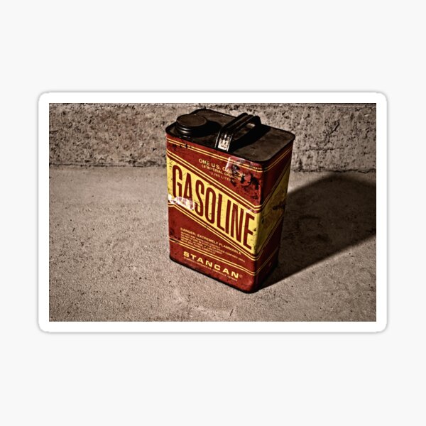 "Vintage Gas Can" Sticker for Sale by PGHPhotoCo | Redbubble