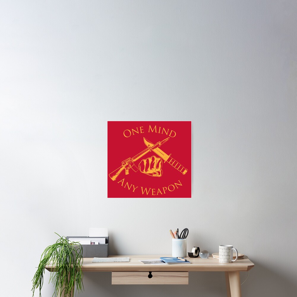 One Mind Any Weapon Us Marine Corps Martial Arts Mcmap Usmc