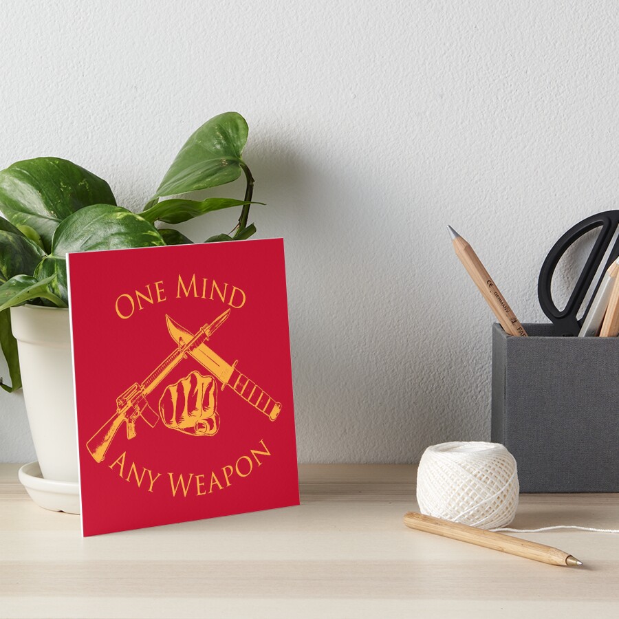 One Mind Any Weapon Us Marine Corps Martial Arts Mcmap Usmc