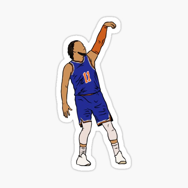 "Jalen Brunson Holds The Release" Sticker for Sale by RatTrapTees ...