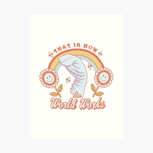 "Boburnham Merch Bo Burnham How The World Works" Art Print for Sale by ...