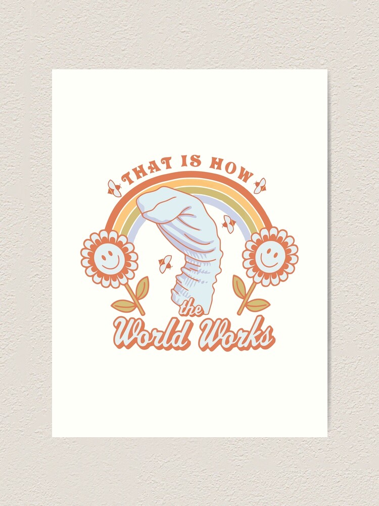 "Boburnham Merch Bo Burnham How The World Works" Art Print for Sale by BenRyme | Redbubble