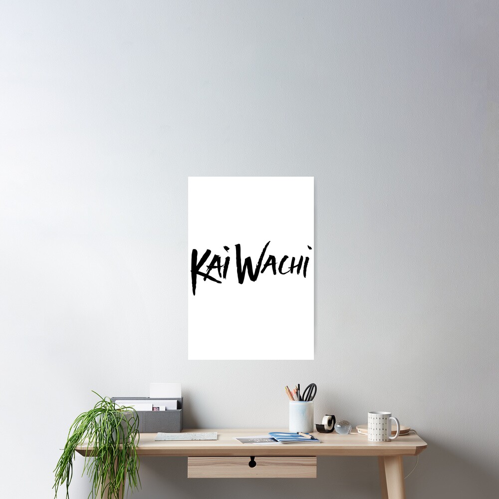 "Kai Wachi Merch Kai Wachi Logo" Poster for Sale by BenRyme | Redbubble