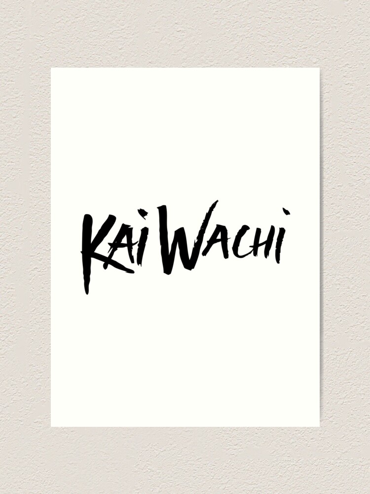 "Kai Wachi Merch Kai Wachi Logo" Art Print for Sale by BenRyme | Redbubble