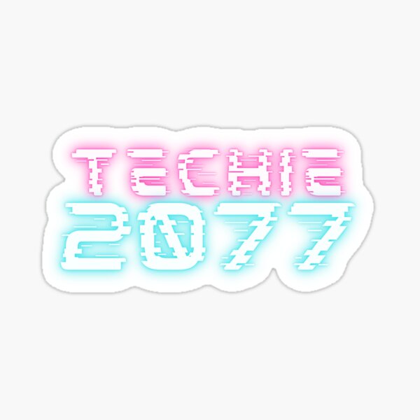 "Cyberpunk Techie 3" Sticker for Sale by JoPhrasier | Redbubble