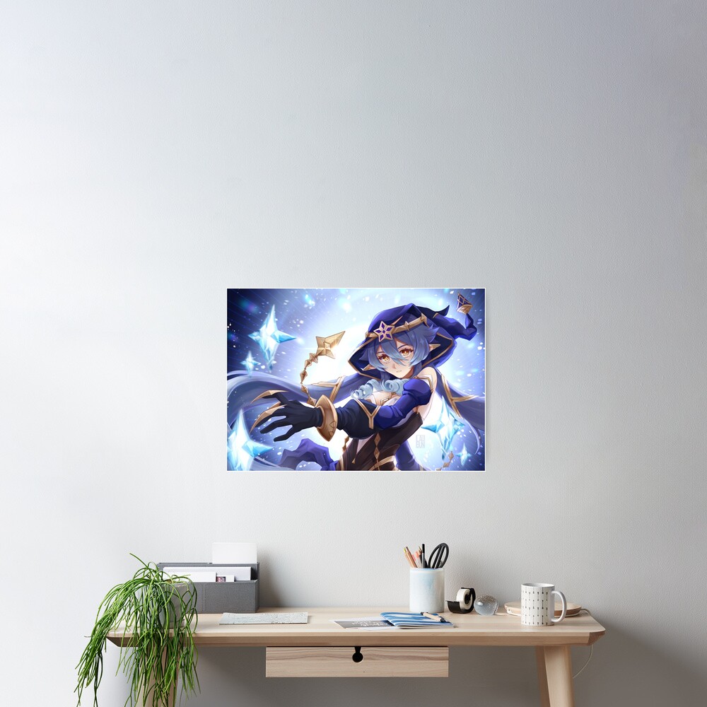 "Genshin Impact Layla Posterdruck, Wandkunst, Foto, Mihoyo von Laubun ...