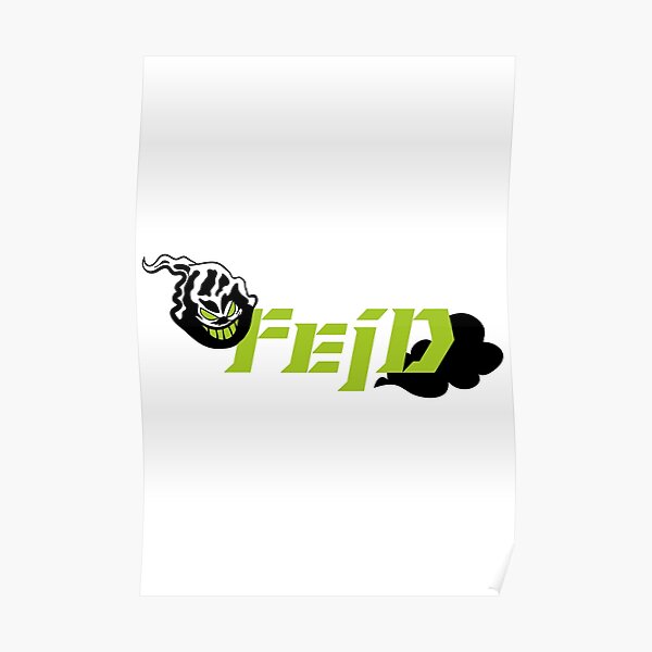 "Feid Merch Feid Logo" Poster for Sale by BenRyme | Redbubble