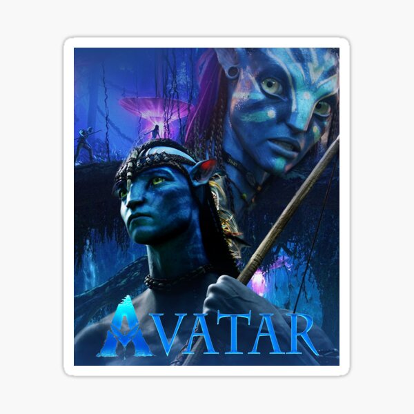 "Avatar 2" Sticker for Sale by HelenAmity | Redbubble