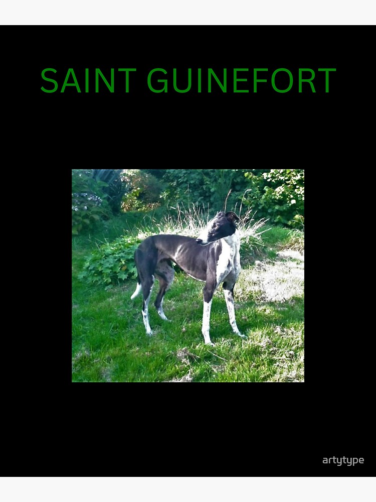 "Saint Guinefort the Greyhound" Sticker for Sale by artytype | Redbubble