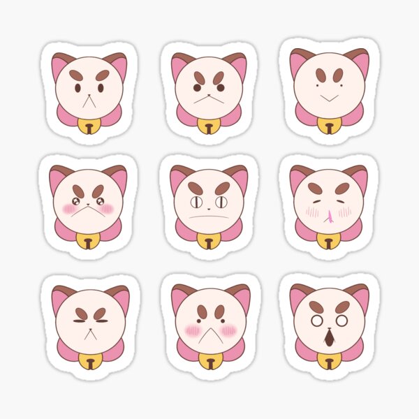"Nine Puppycats" Sticker for Sale by hymperrion | Redbubble