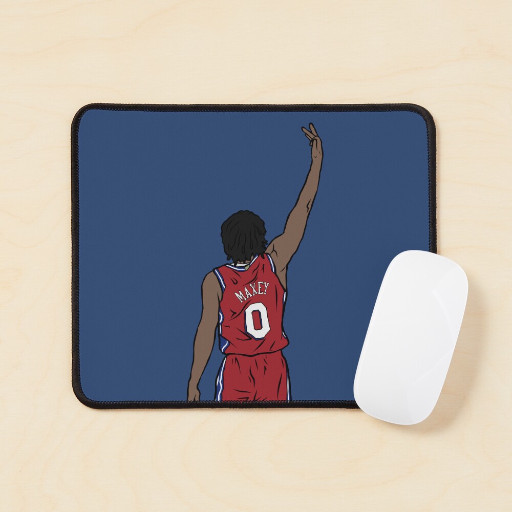 "Tyrese Maxey 3 Point Celebration" Sticker for Sale by RatTrapTees ...