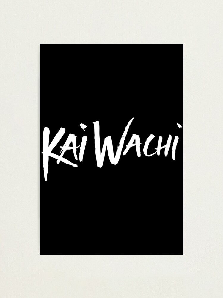 "Kai Wachi Merch Kai Wachi Logo" Photographic Print for Sale by BenRyme ...