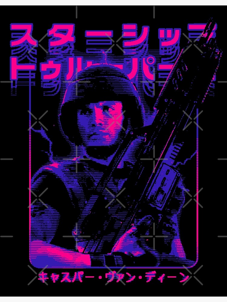 "Starship Troopers: Johnny Rico" Poster for Sale by bootlegfactory ...