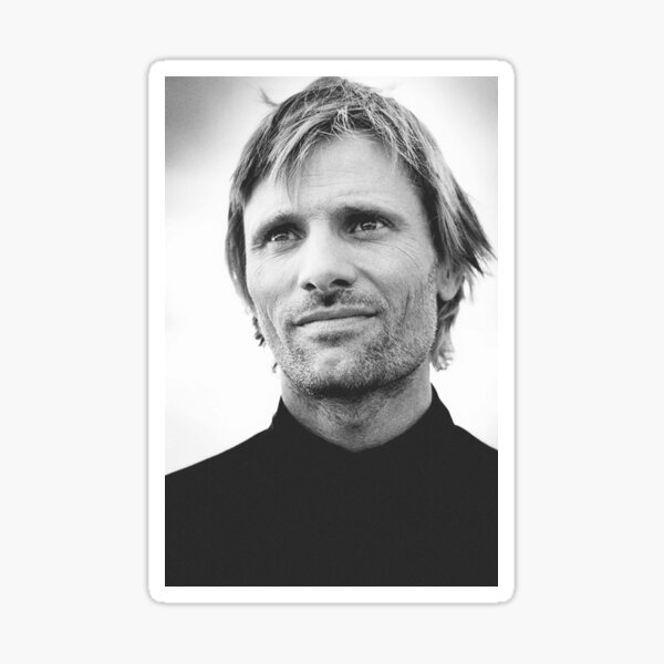 "Viggo Mortensen" Sticker for Sale by achavo | Redbubble