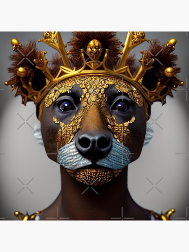 "this is the royal hyena queen" Sticker for Sale by Wolfclan1977 ...