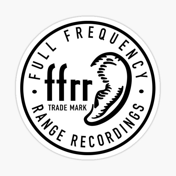 "FFRR Records - House Music" Sticker for Sale by Stoba74 | Redbubble