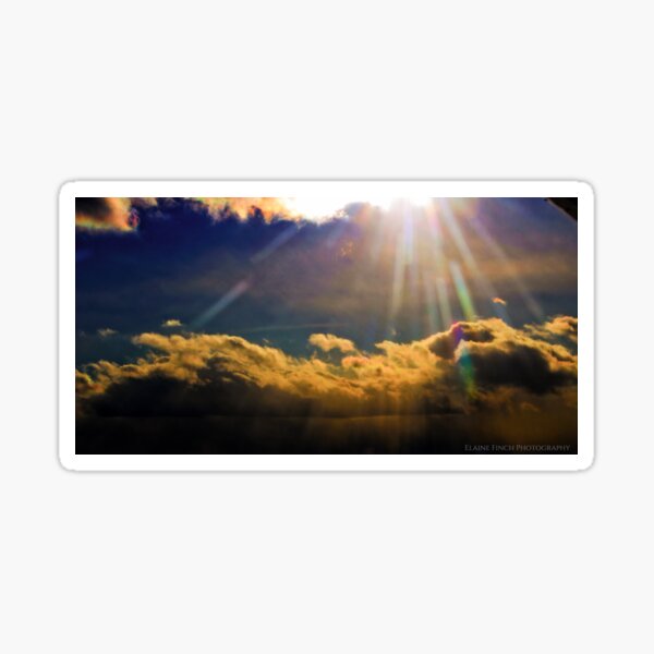 "Sun rays" Sticker by Finche | Redbubble
