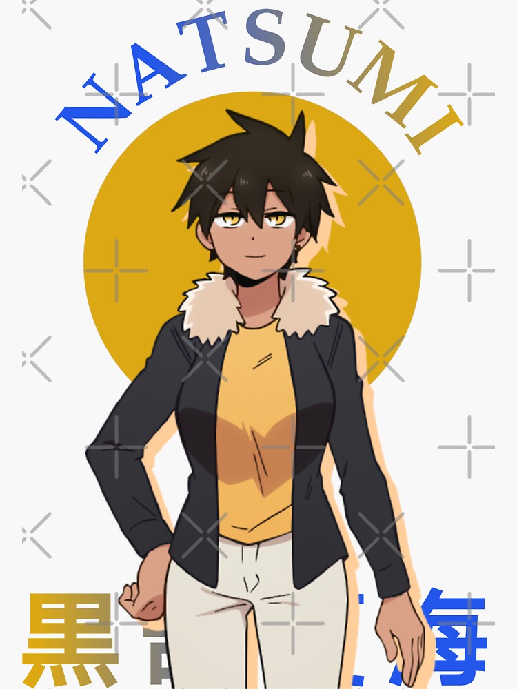 "NATSUMI KUROBE - Senpai ga Uzai Kouhai no Hanashi" Sticker for Sale by ...