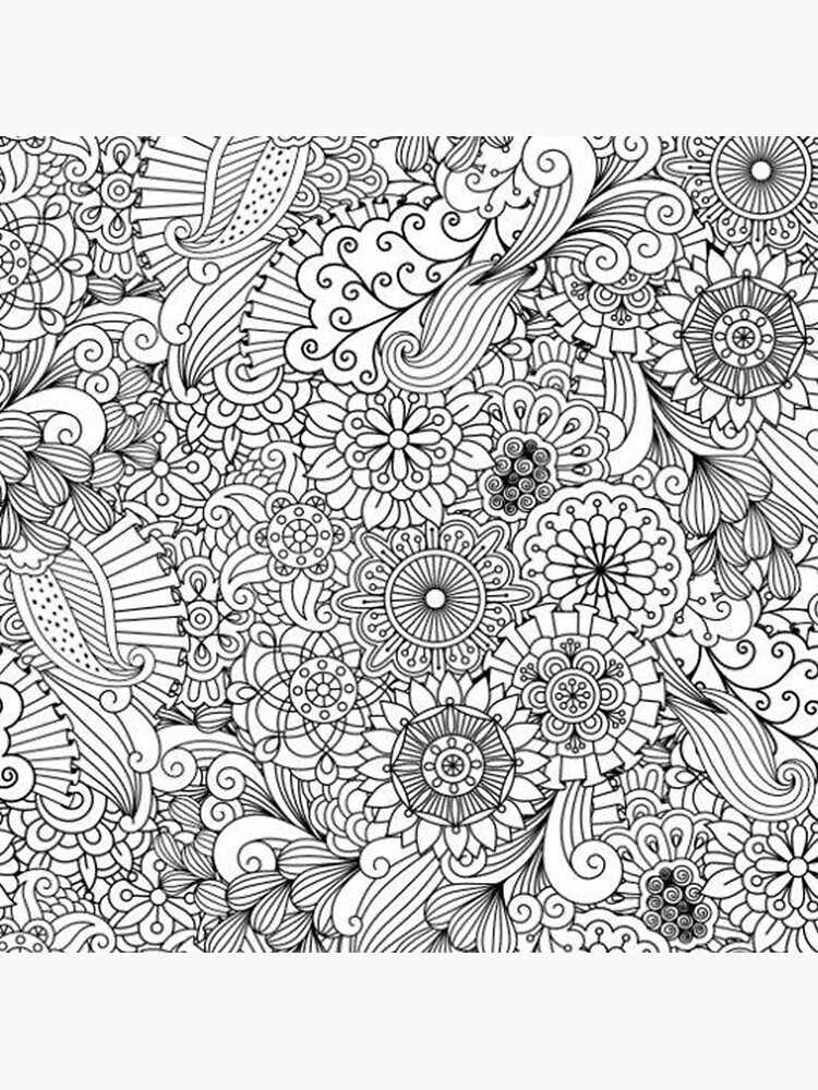 "zentangle" Poster by bananaha | Redbubble