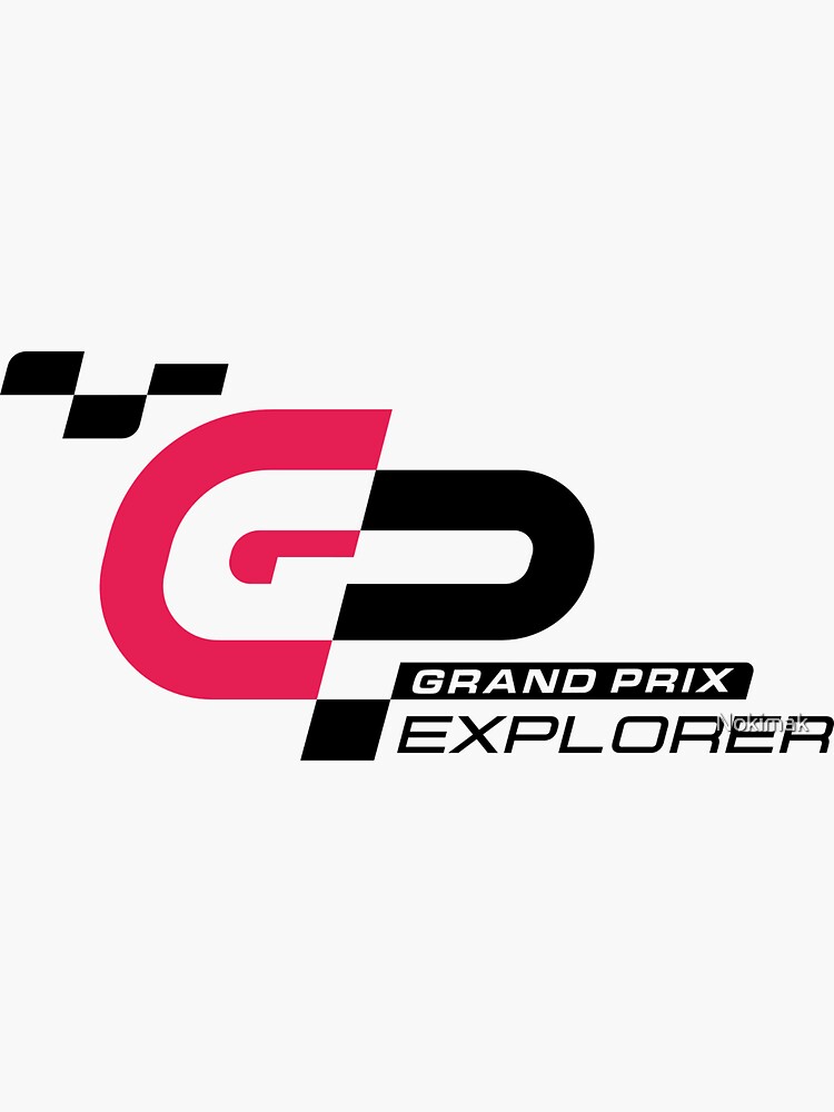 "GP Explorer Logo 2022" Sticker for Sale by Nokimak | Redbubble