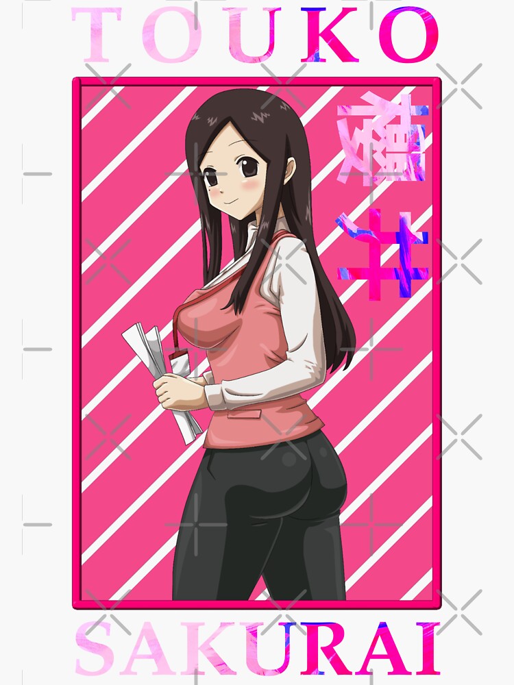 "Touko Sakurai - Senpai ga Uzai Kouhai no Hanashi" Sticker for Sale by ...