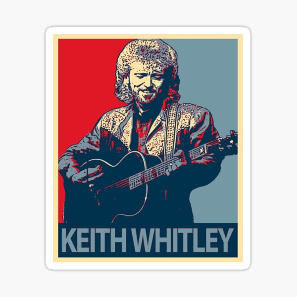 "Keith Whitley American country music singer 003" Sticker for Sale by ...
