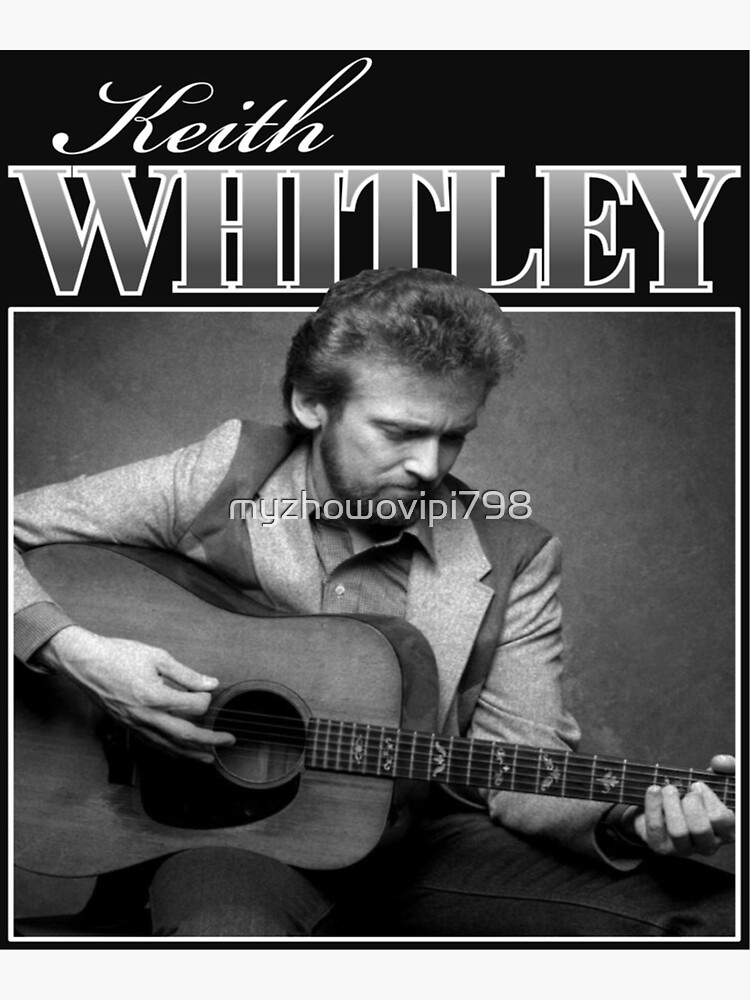 "Keith Whitley American country music singer 004" Sticker for Sale by ...
