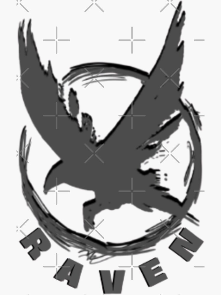 "Raven" Sticker for Sale by Mema27 | Redbubble