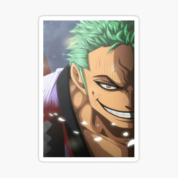 "Roronoa Zoro Design" Sticker for Sale by allwhatiwant4 | Redbubble